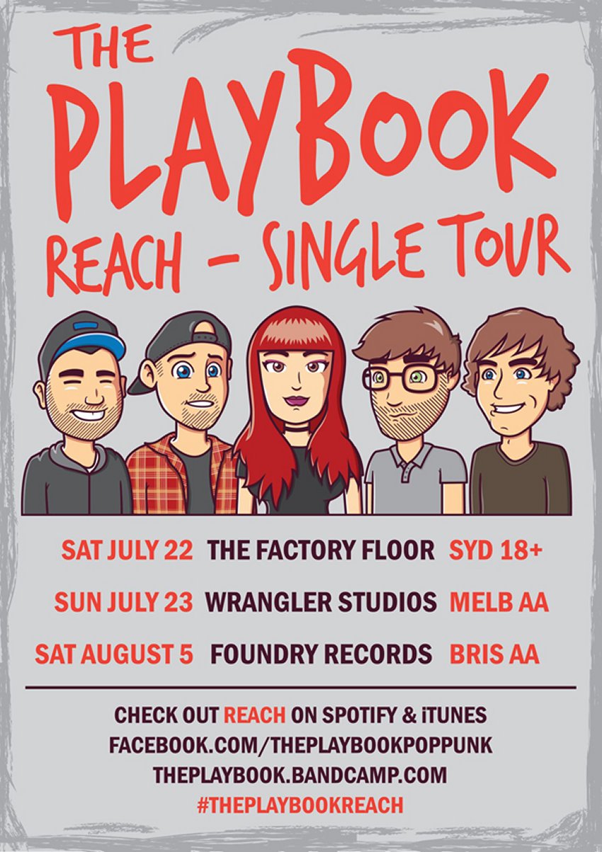 The Playbook announce new single reach and roll out Single release tour ...