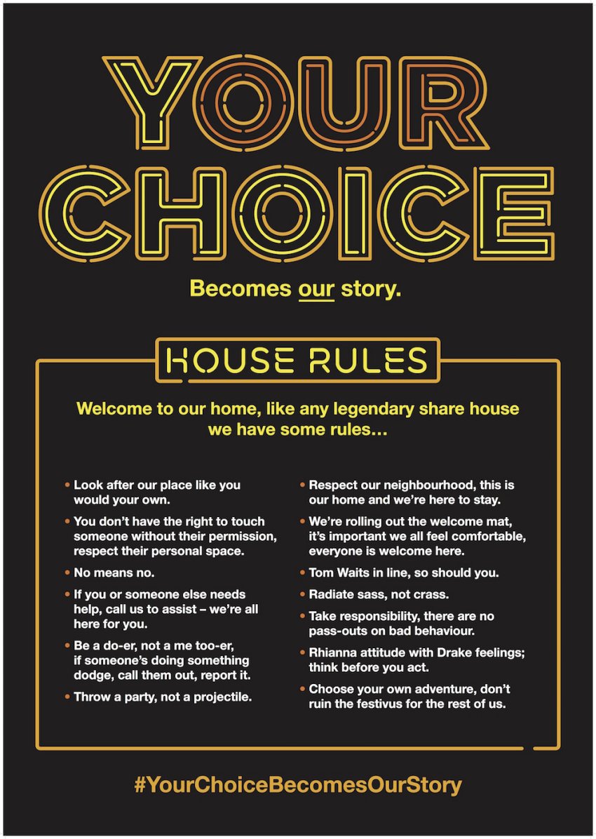 Your Choice - A music industry supported campaign initiative - The Rockpit