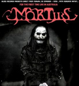 Mortiis announces first ever Australia tour - The Rockpit