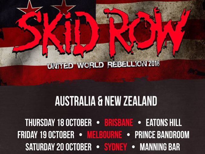 SKID ROW Release “Live In London,” - The Rockpit