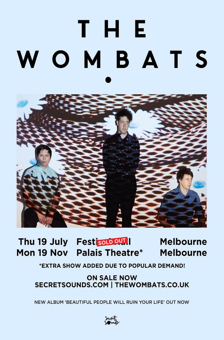 The Wombats sell out Melbourne sideshow, add second show - The Rockpit