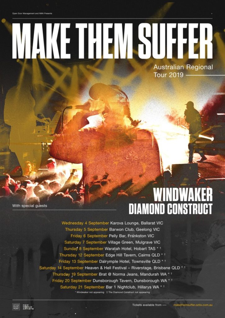 Make Them Suffer announce regional Australian tour - The Rockpit Make Them Suffer announce regional Australian tour - The Rockpit