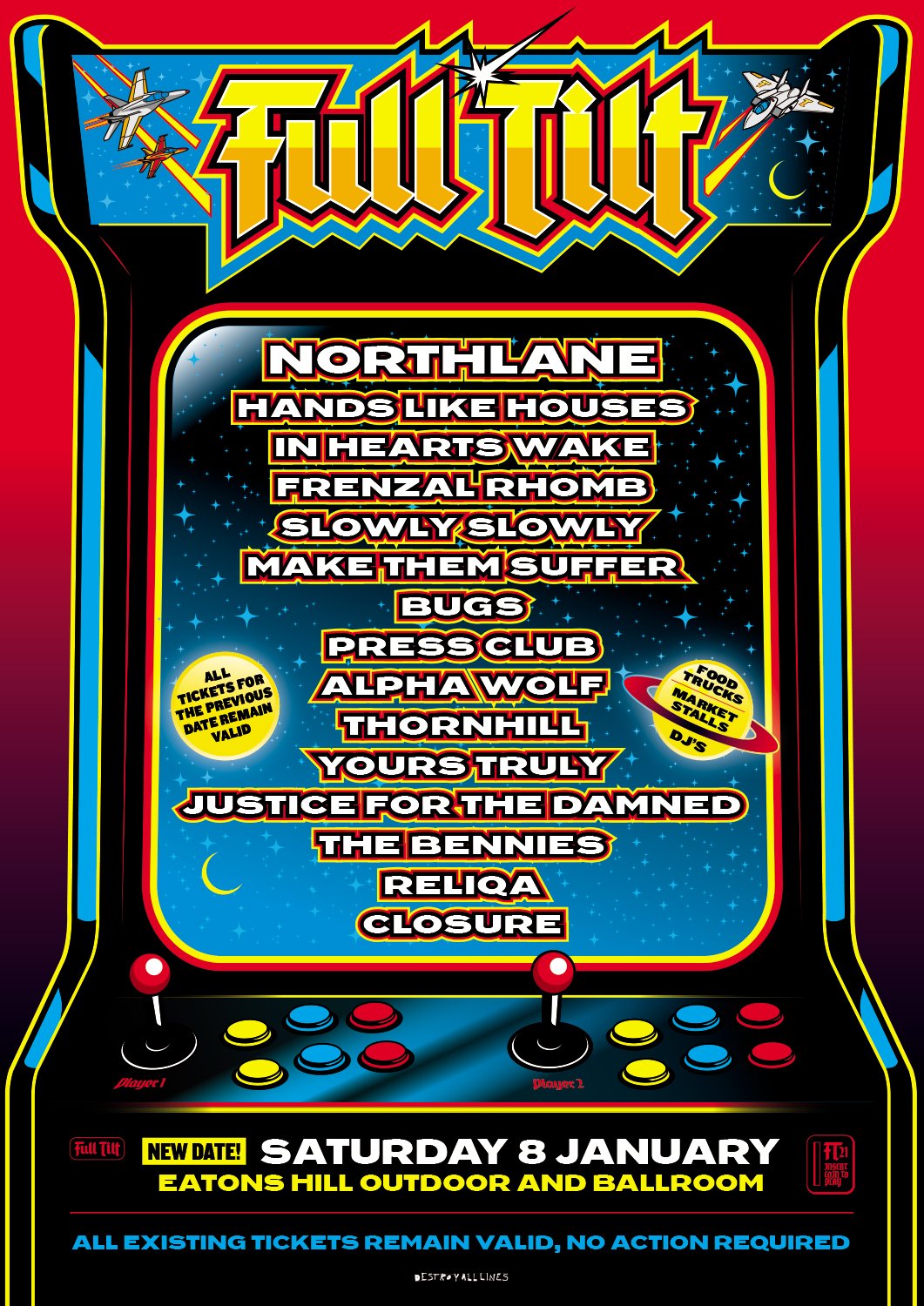 Full Tilt Festival reschedules the Brisbane edition - The Rockpit