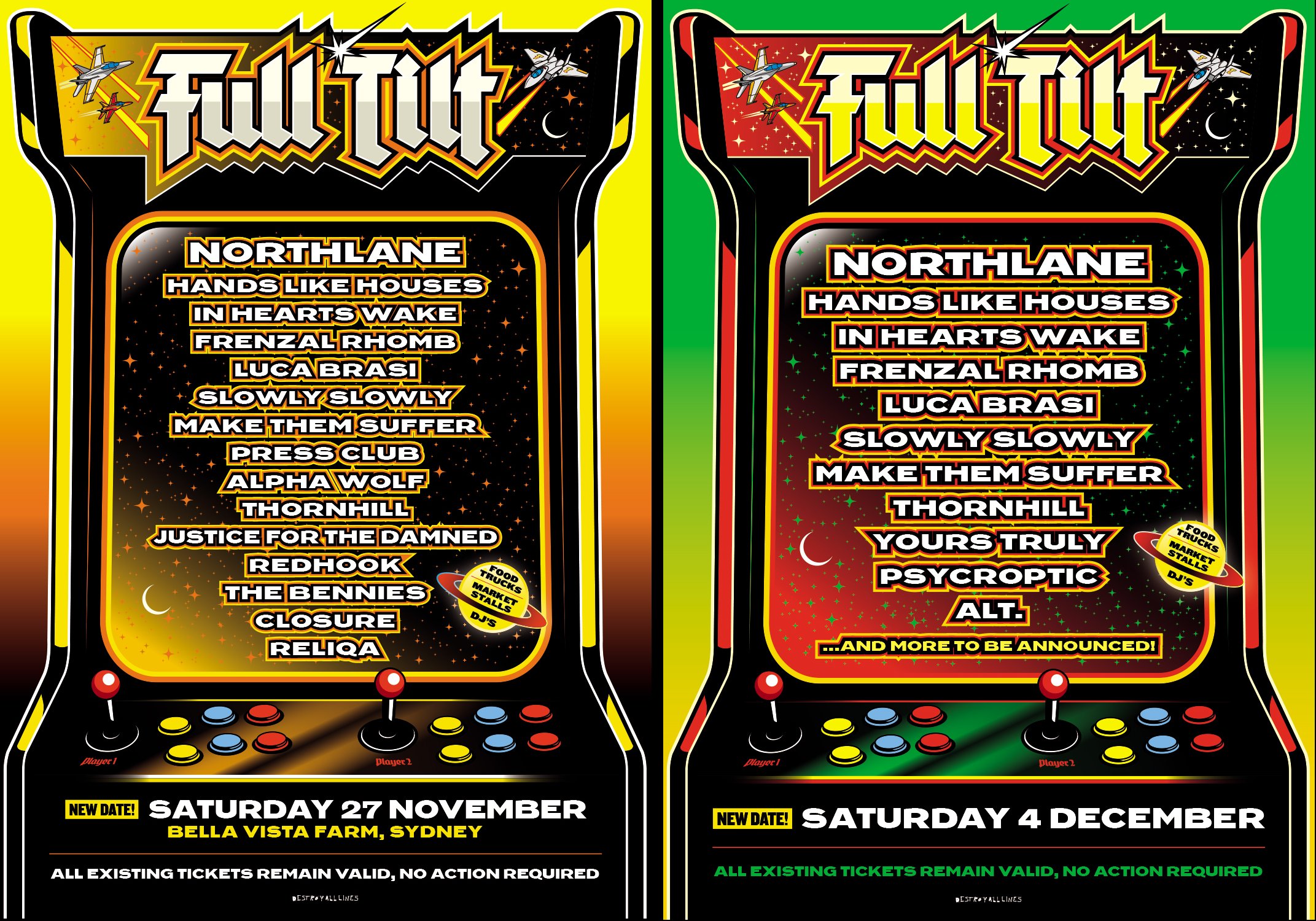 Full Tilt Concert Full Tilt 2022: Pictures From Melbourne Rock