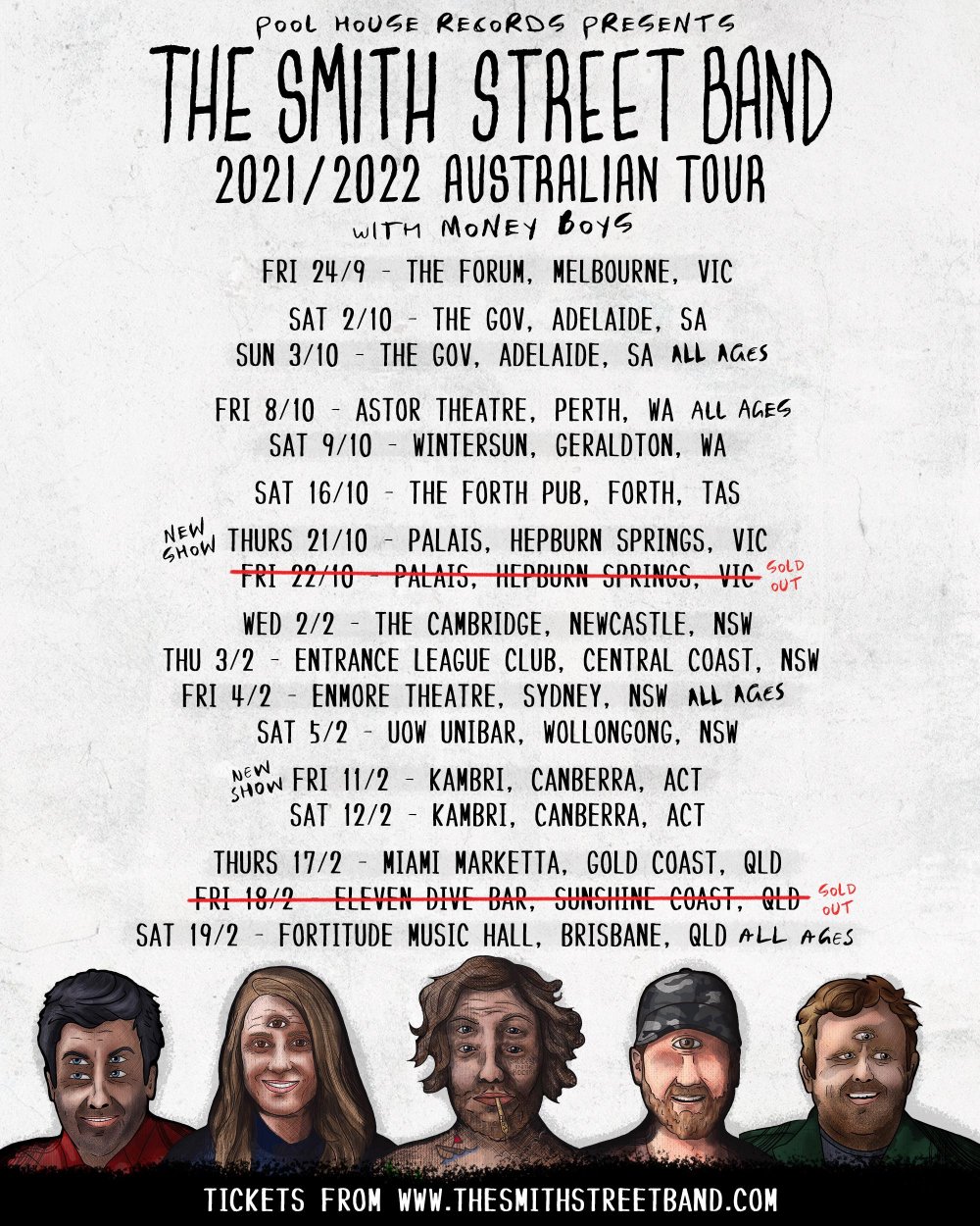 The Smith Street Band announces changes to national tour - The Rockpit