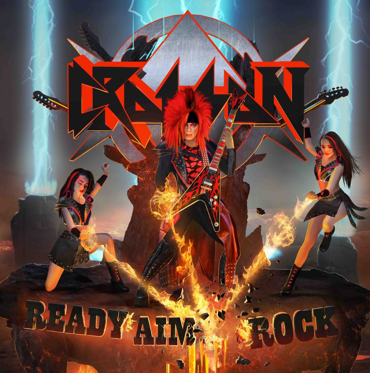 CROSSON unveil artwork for their upcoming album 'Ready, Aim… Rock ...