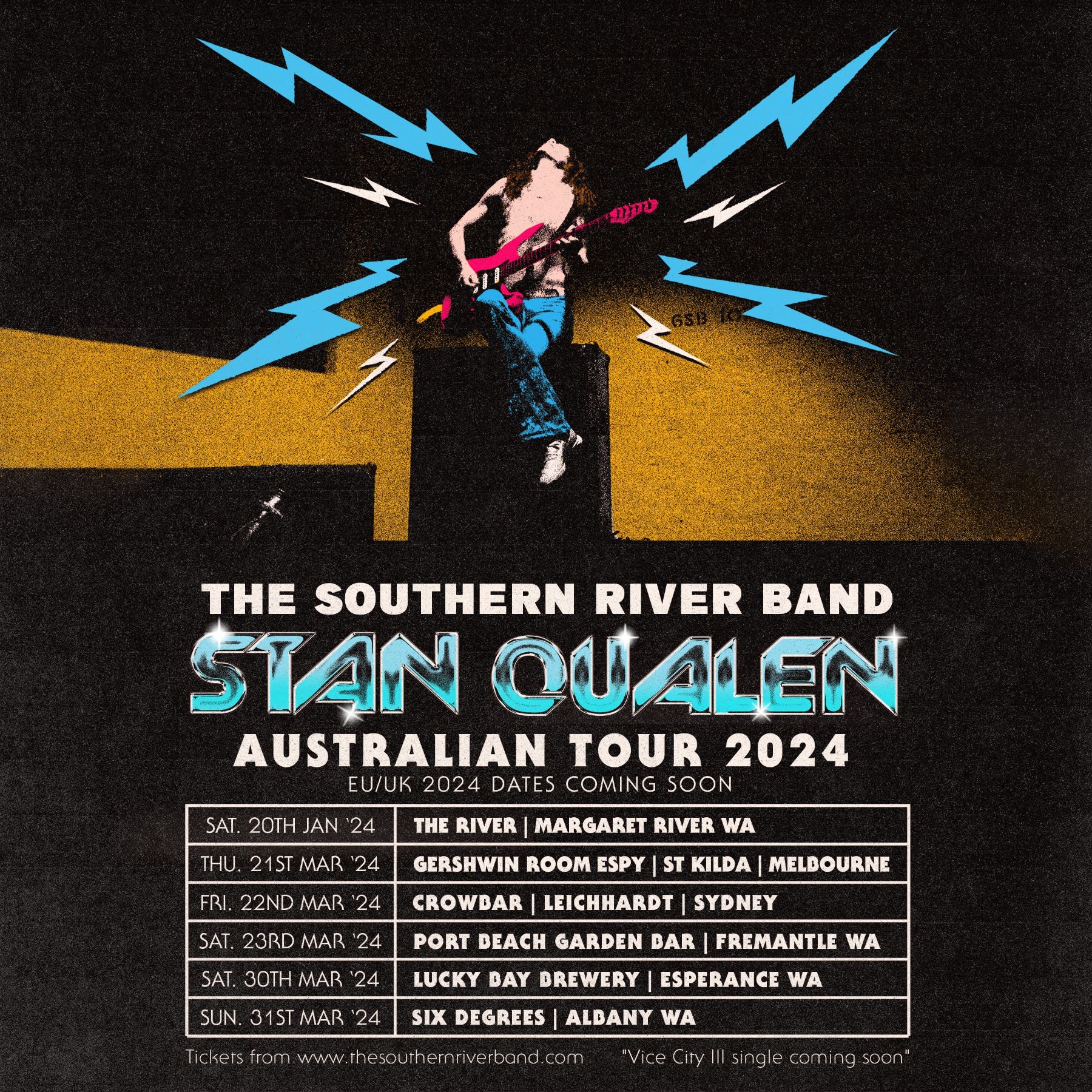 SOUTHERN RIVER BAND - 2024 Australian tour - The Rockpit