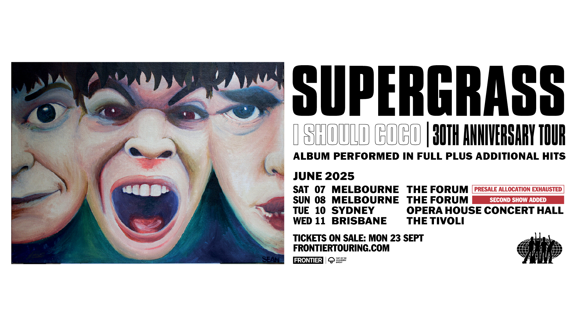 SUPERGRASS Announce A Second Melbourne Show Due To High Presale Ticket ...