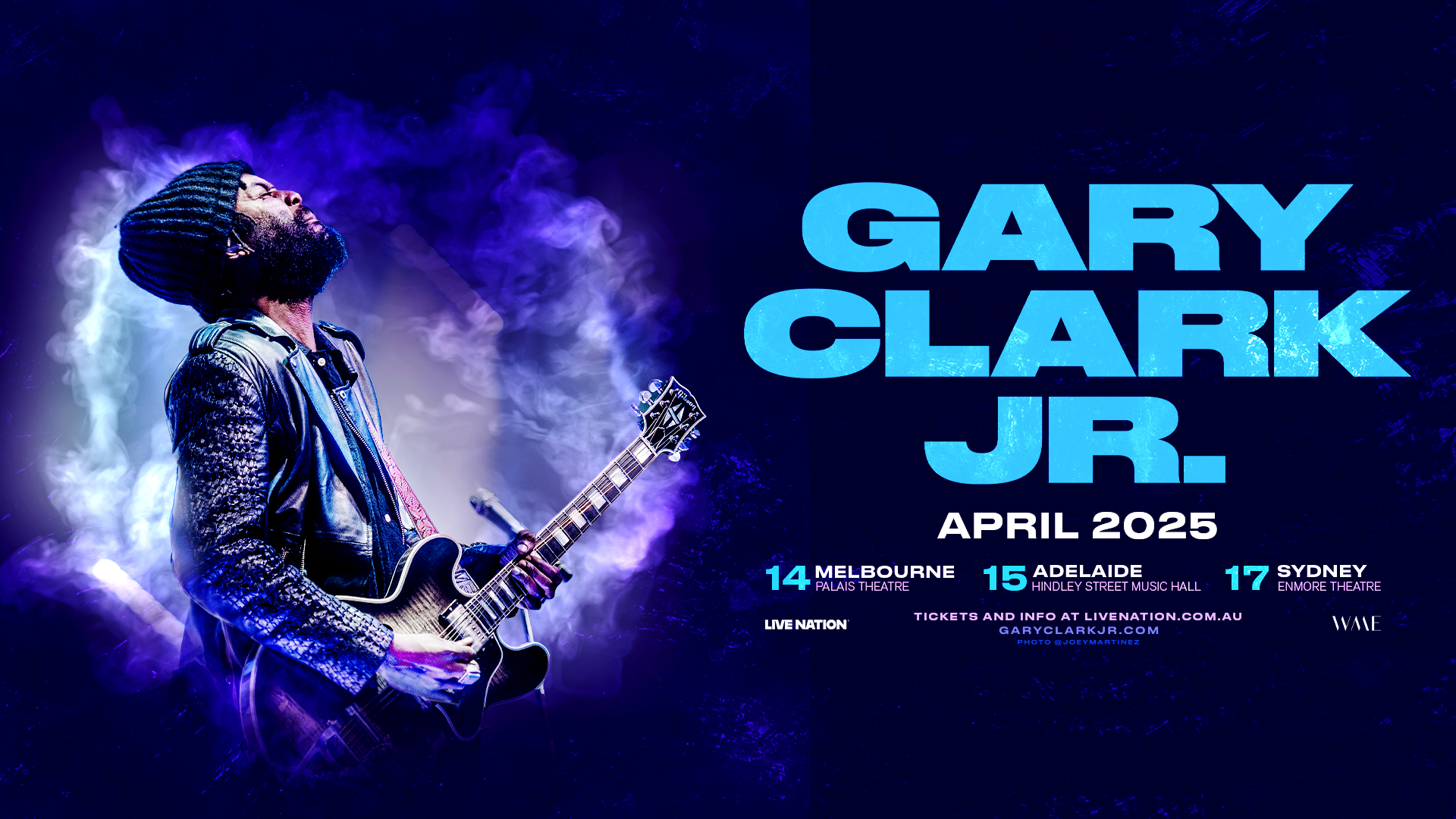 GARY CLARK JR. Announces Australian Headline Shows - The Rockpit