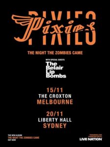 PIXIES Announce Exclusive Intimate Australian Sideshows - The Rockpit