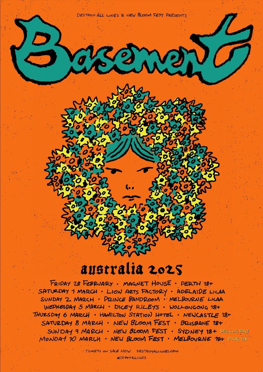 BASEMENT Announce Australian New Bloom Fest Headline Sideshows - The ...