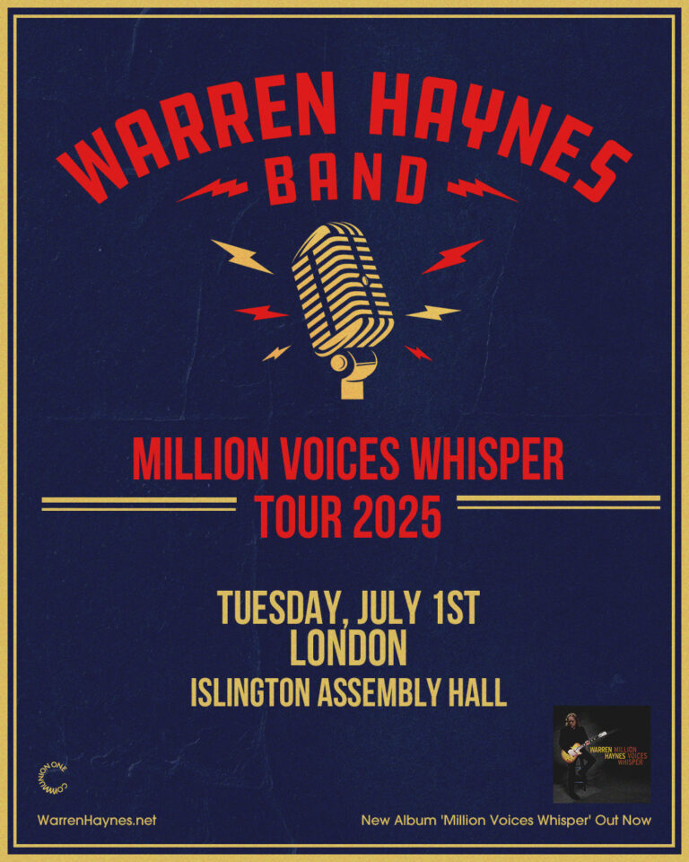 WARREN HAYES BAND Announce Rare UK Concert at London Islington Assembly ...