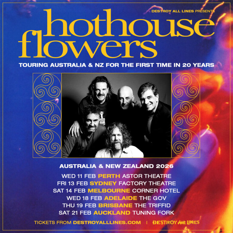 HOTHOUSE FLOWERS Irish Icons First Australian and New Zealand Tour In ...