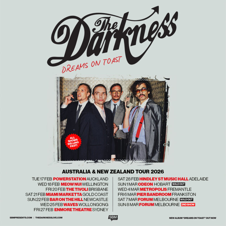 THE DARKNESS Announce Second Melbourne Show For Their Dreams On Toast ...