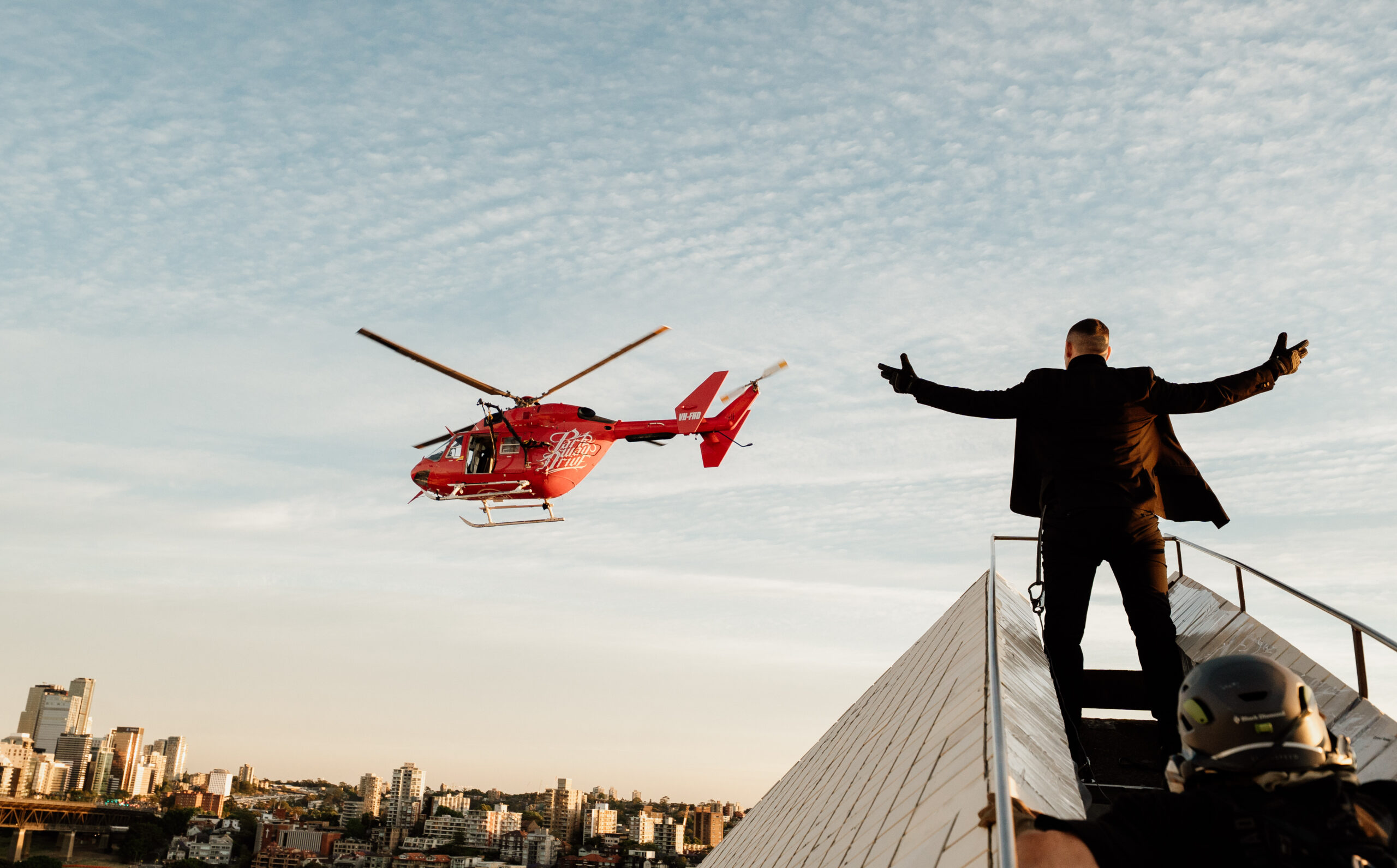 PARKWAY DRIVE Descend on Sydney Opera House in World First Helicopter ...