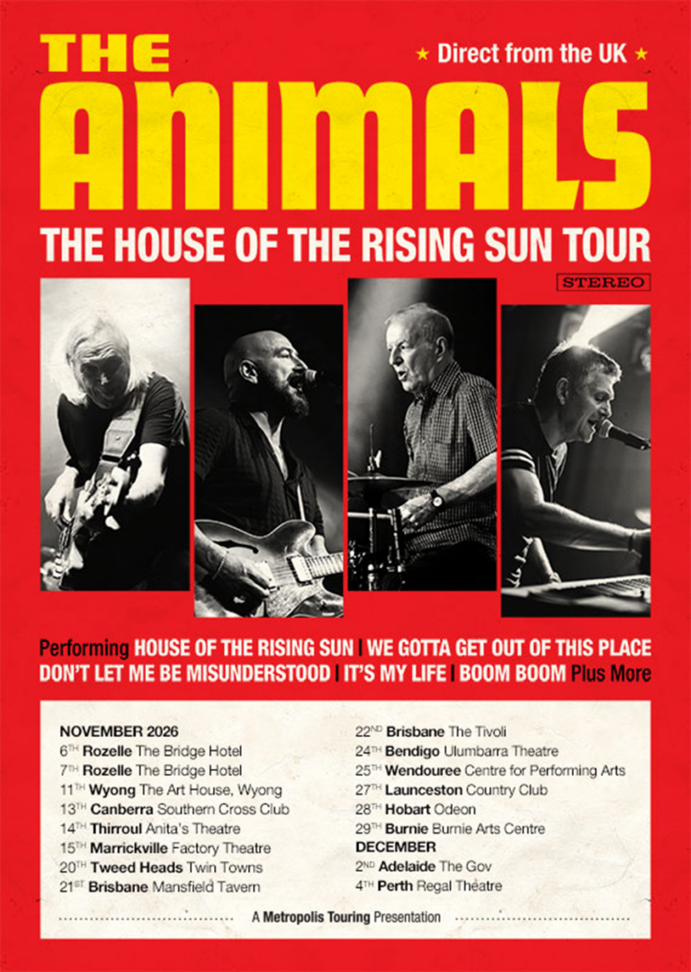 THE ANIMALS Announce The House Of The Rising Sun Tour 2026 - The Rockpit