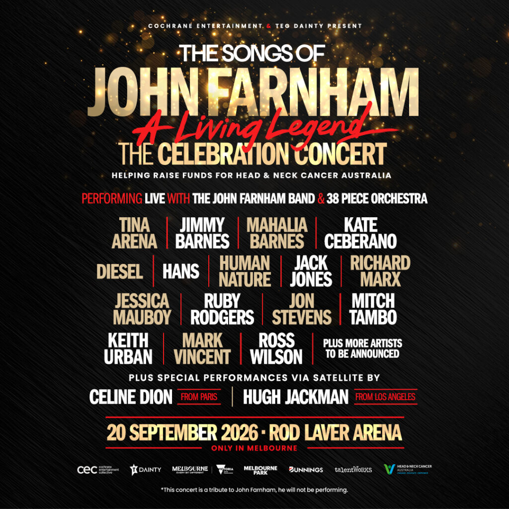 THE SONGS OF JOHN FARNHAM: A Living Legend The Celebration Concert ...